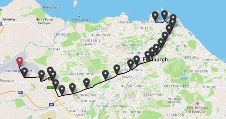 How To: Edinburgh Airport to City Centre by Tram, Bus or Taxi